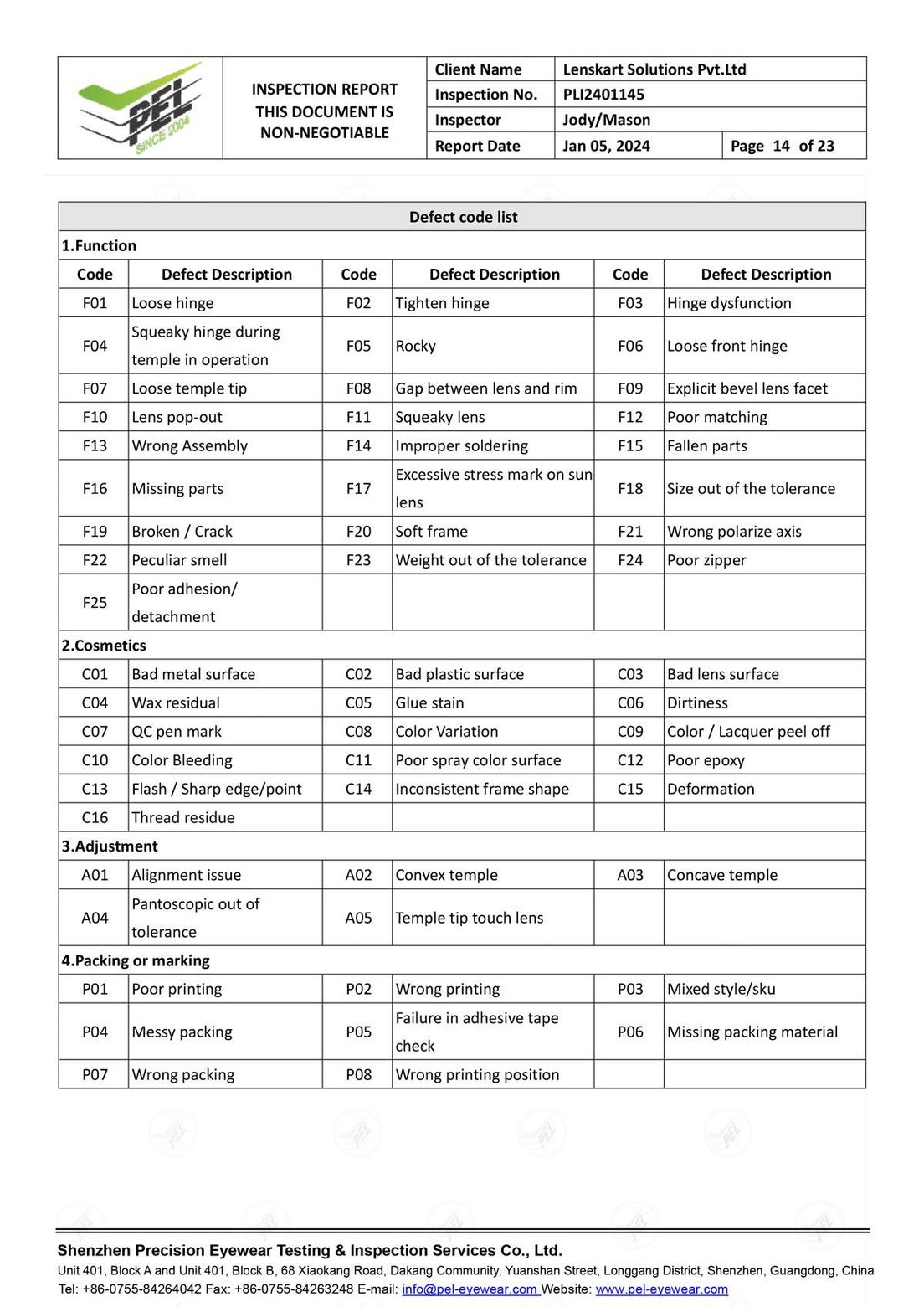 Case Study - Using Eyewear QC to Effectively Reduce Defects